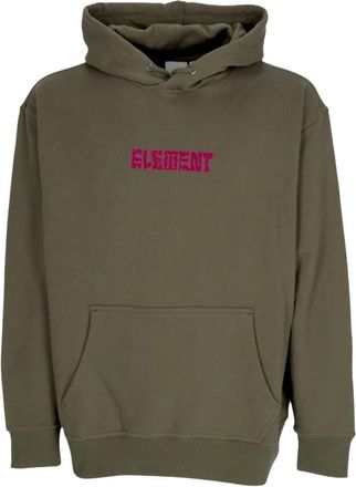 Element Homme, Sweatshirts et sweats &agrave; capuche, Vert, Taille: XL Cornell Cipher Sweat &agrave; capuche