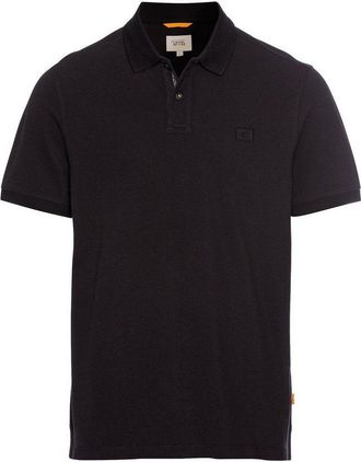 Camel Active Poloshirt Halbarm Poloshirt aus reiner Baumwolle