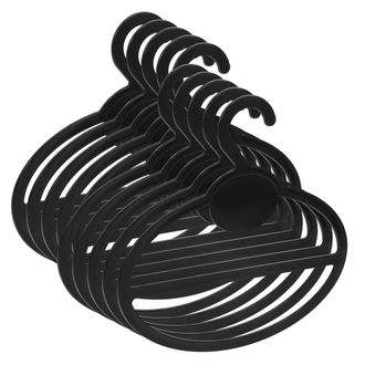 Garneck 50 St&uuml;ck Runde Schalaufh&auml;nger Organizer Aus Langlebigem Material Mit Rutschfestem Design F&uuml;r Kleiderschrank Und Handtuchhalter Zur &Uuml;bersichtlichen Auf