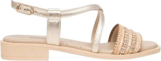Nero Giardini Femme, Chaussures, Beige, Taille: 37 EU Sandales Plates
