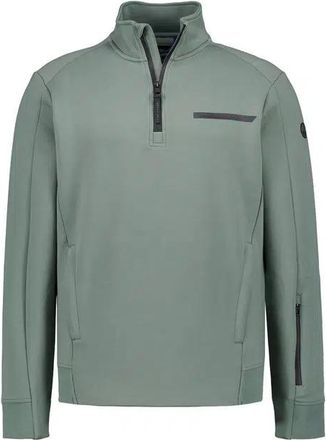 North Sails Herren Pullover gr&uuml;n unifarben