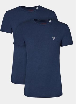 Guess T-Shirt-Set U97G02 KCD31 Dunkelblau Regular Fit