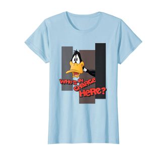 Looney Tunes Looney Tunes Daffy Duck Whos in Charge? T-Shirt
