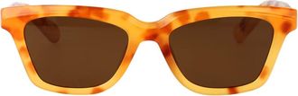 Jacquemus unisex, Accessoires, Brun, Taille: 53 MM Carre Lunettes de soleil