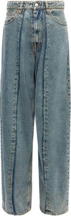 Maison Margiela Femme, Jeans, Gris, Taille: W26 Wide Leg Jeans