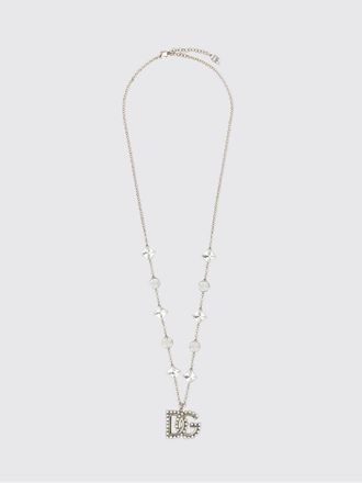 Dolce & Gabbana Collier avec pendentif monogramme DG et cristaux