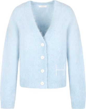 H&eacute;st H&eacute;st, Femme, Pulls, Bleu, Taille: 40 FR Cardigan