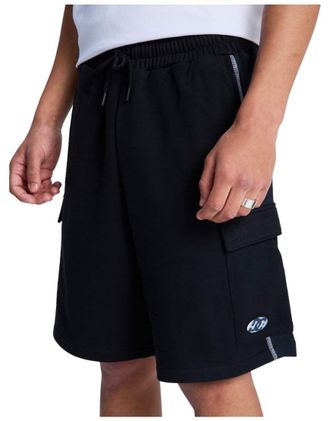 DC Flow Down - Short molletonn&eacute; - Noir