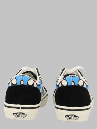 Vans Floral Print Sneakers - Blue