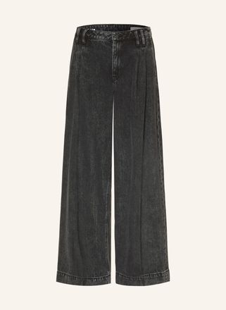 s.Oliver S.Oliver Wide Leg Jeans schwarz