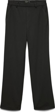 Vero Moda Damen Vmmaya Mr Straight Solid Buksebukser Noos Hose, Schwarz, XL / 34L EU