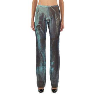 Jean Paul Gaultier Femme, Pantalons, Gris, Taille: 38 FR The Water Pants