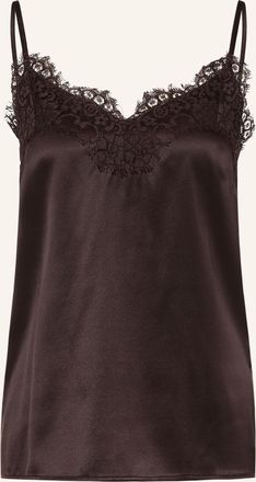 Rosemunde Seidentop Jade braun
