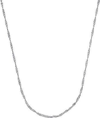 Amor collier 925 en argent sterling pour dames, 50 cm, argent, Livré dans une boîte cadeau de bijoux