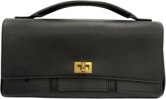 Balenciaga Sac bandouli&egrave;re vintage doccasion - Femme - Pre-owned - Noir - Taille: ONE Size