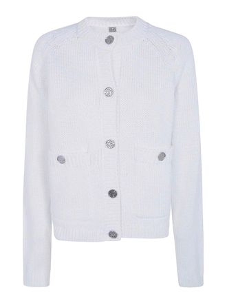 Toteme Cardigan - Blanc