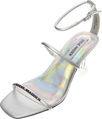 Steve Madden Femme, Chaussures, Gris, Taille: 38 1/2 EU High Heel Sandales