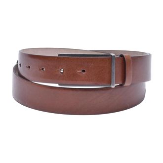 Brunello Cucinelli Leder G&uuml;rtel - Stilvolles Modell - - Accessories - Herren - Braun - M