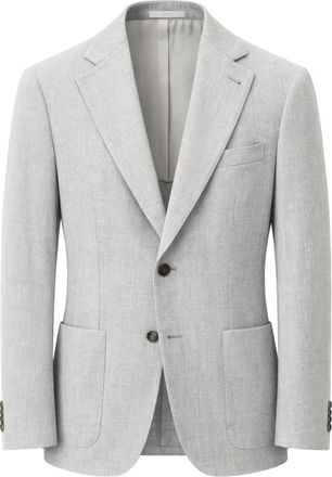 Eleventy Homme, Vestes, Gris, Taille: 2XL Veste crois&eacute;e