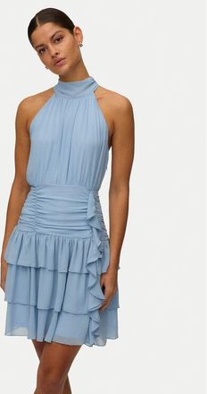 Vero Moda Coctailkleid Serena 10348178 Hellblau Regular Fit