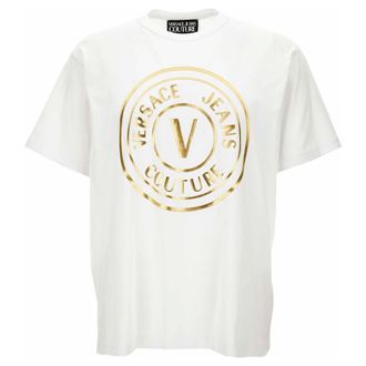 Versace Jeans Couture Homme, Tops, Blanc, Taille: XL T-shirts et Polos