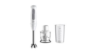 Braun Stabmixer MultiQuick 5 MQ50201M, PowerBell Plus Technologie, 21 Geschwindigkeitsstufen+Turbo, EasyClick System Plus, Edelstahlschaft, 350ml Zerkleiner