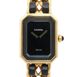 Chanel Montre vintage doccasion - Femme - Pre-owned - Noir - Taille: ONE Size