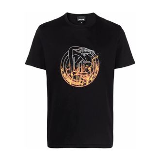 Just Cavalli Herren, Oberteile, Schwarzk, XLGr&ouml;&szlig;e