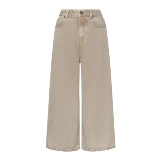 Pinko Pinko, Femme, Jeans, Beige, Taille: W29 Wide Jeans