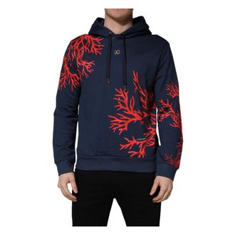 Dolce & Gabbana Herren, Sweatshirts & Hoodies, Blau, XSGr&ouml;&szlig;e
