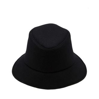 Junya Watanabe Femme, Accessoires, Noir, Taille: ONE Size Chapeau Haut de Forme Rond