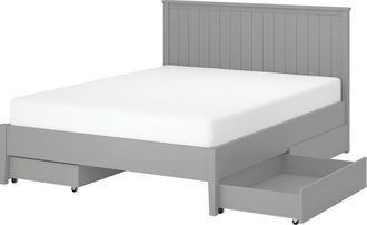 IKEA GULLABERG Bettgestell +4 Schubladn/Mittbalken