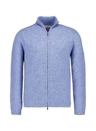 Daniele Fiesoli Herren Pullover blau unifarben