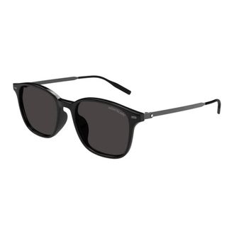 Montblanc Mb0445Sa 001 Sonnenbrille - - Accessories - Herren - Schwarzk - 54 MM
