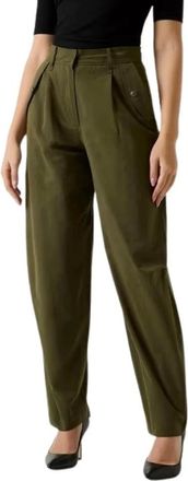 Guess Femme, Pantalons, Vert, Taille: 38 FR Denise Pantalons