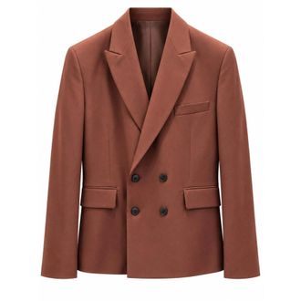 Costumein Blazer court en laine - Homme - Vestes - Brun - Taille: L