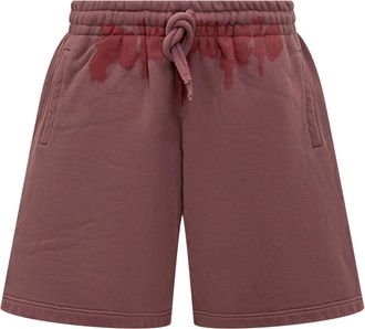Palm Angels Homme, Shorts, Rouge, Taille: S Cotton Shorts
