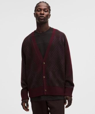 lululemon Cardigan en laine m&eacute;rinos Collection SLNSH pour Hommes - Taille 2XL