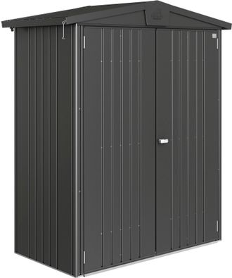 BIOHORT Ger&auml;tehaus BIOHORT Europa Gr. 1, verschiedene Farben, dunkelgrau, metallic, Ger&auml;teh&auml;user, Stahl, Qualit&auml;ts-Ger&auml;teschuppen aus Metall