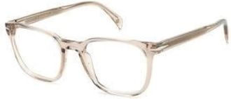 Eyewear by David Beckham unisex, Accessoires, Jaune, Taille: 52 MM DB 1107 79U Optical Frame