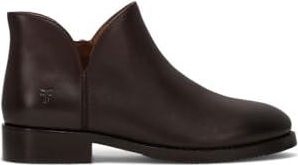 Frye Frye Melissa Shootie Bottines en cuir pour femme - Design &eacute;l&eacute;gant &agrave; hauteur de cheville - Confort polyvalent pour un usage quotidien, Marron fonc&eacute; - S
