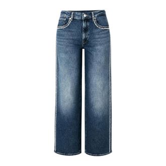 7 For All Mankind Jeans mit Nietenbesatz - - Jeans - Damen - Blau - W26