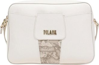 Alviero Martini 1A Classe Femme, Sacs, Blanc, Taille: ONE Size Reporter Shoulder Bag