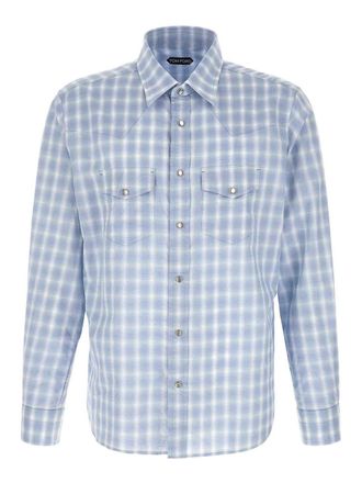 Tom Ford Chemise - Bleu Clair