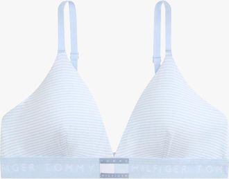 Tommy Hilfiger Soutien-gorge ray&eacute; triangle en coton m&eacute;lang&eacute;