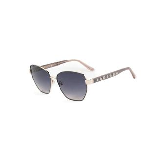 Guess Femme, Accessoires, Gris, Taille: ONE Size Lunettes de soleil aviateur &agrave; monture m&eacute;tallique