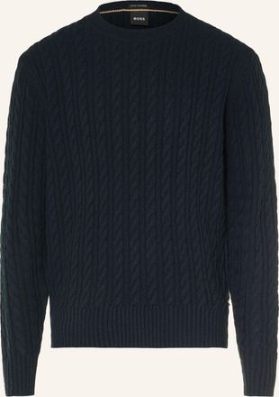 HUGO BOSS Pullover Furlan blau