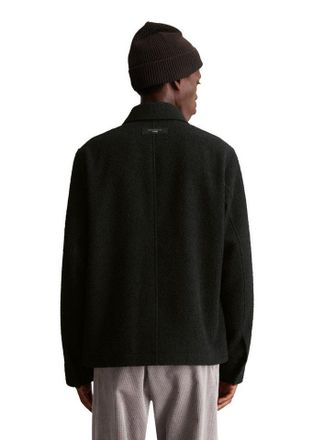 Marc O'Polo Denim Wolljacke regular aus weichem Boucl&eacute; mit Recycling-Anteil