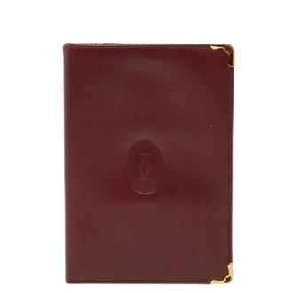 Cartier Portefeuille long en cuir doccasion - Femme - Pre-owned - Rouge - Taille: ONE Size