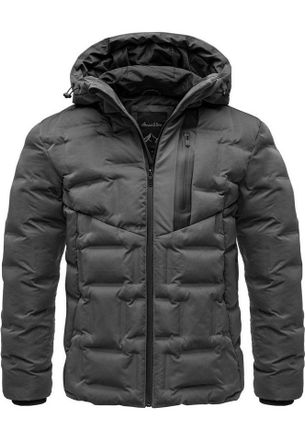 Amaci & Sons Winterjacke BERKELEY Winterjacke Herren Gef&uuml;tterte Dicke Winter Jacke f&uuml;r M&auml;nner mit Kapuze